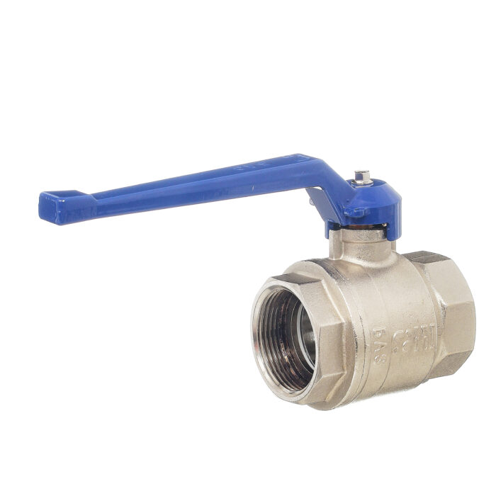 Кран шар. 11Б27п1 Ду50 никель ВНУТР/ВНУТР рычаг СИНИЙ Ру40 Pro Бологое купить: цена в Твери | Санар