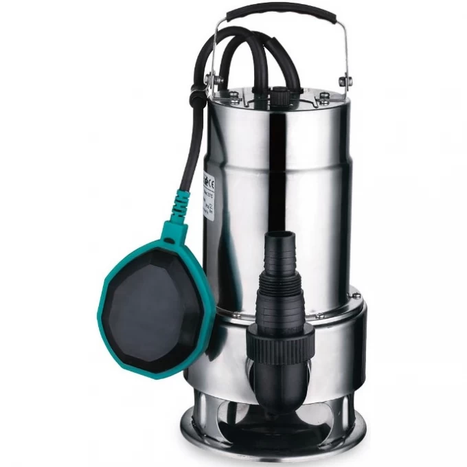 Насос дренажный (30мм, нерж.) "LEO" XKS-550SW, (550Вт, 10м3/ч, H-6м, d 25-32-40мм, до 5%, до ...